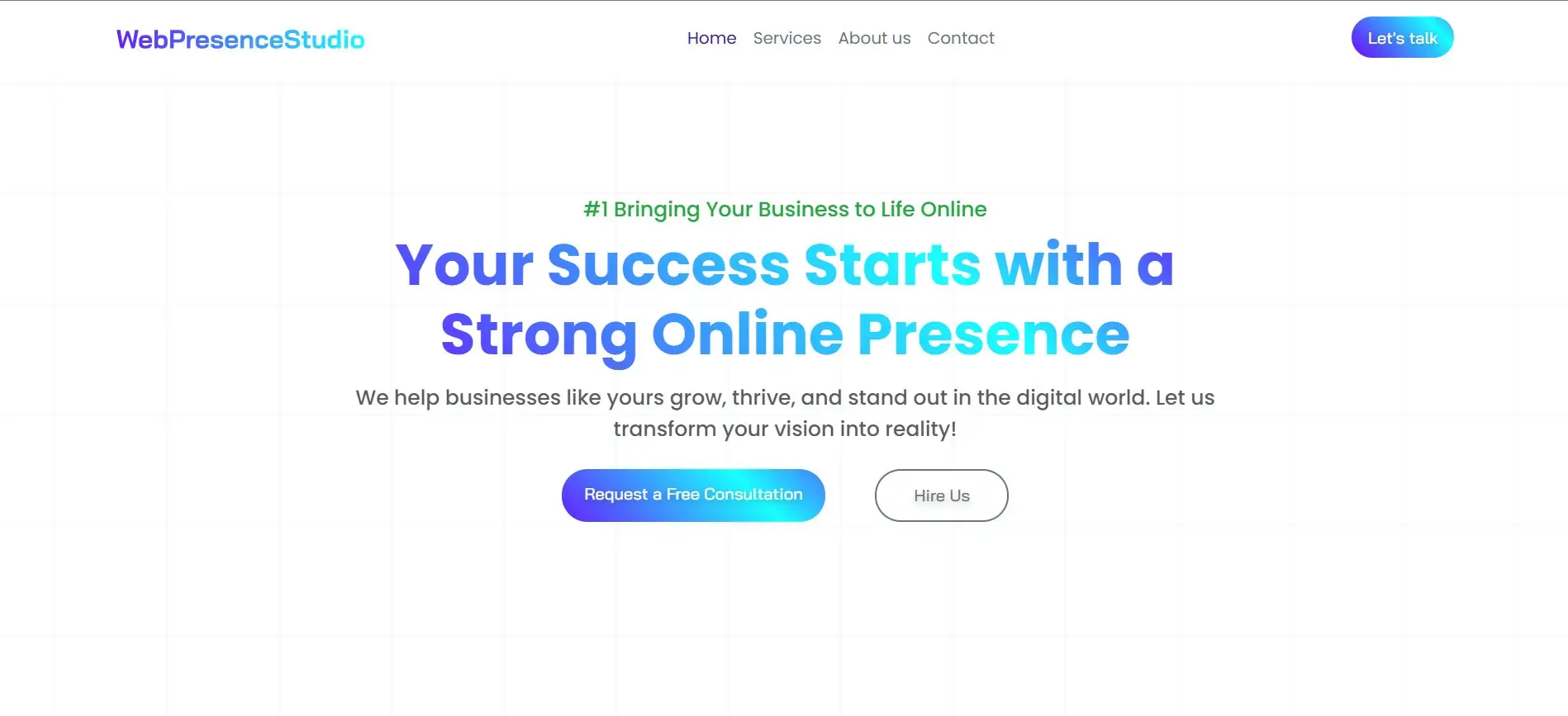 Web Presence Studio